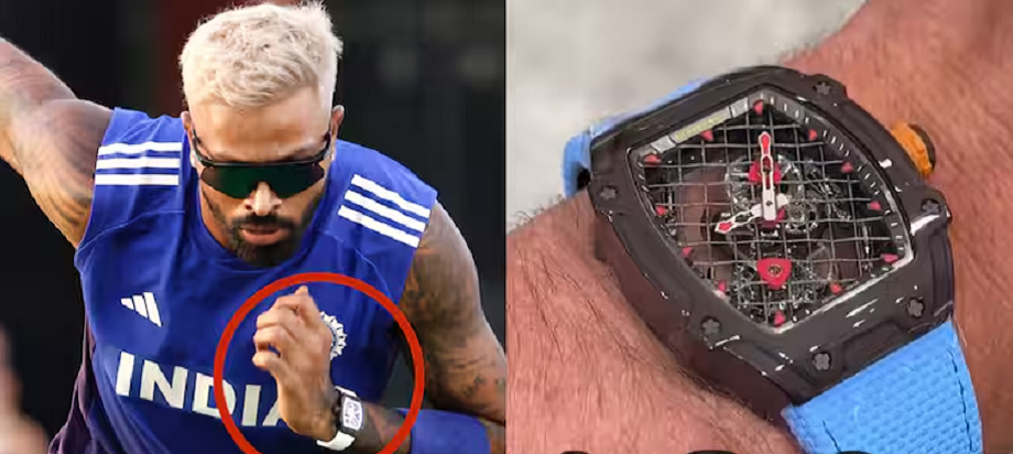Hardik Pandya arrived for practice wearing a watch worth not 15 or 18 ...