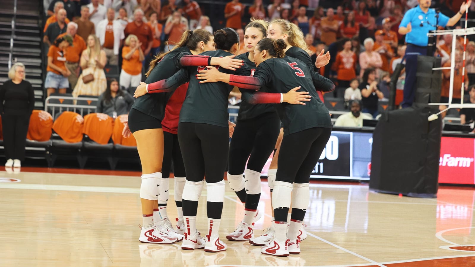 Recap: No. 6 Stanford Women’s Volleyball drops five setter to No. 2 Texas