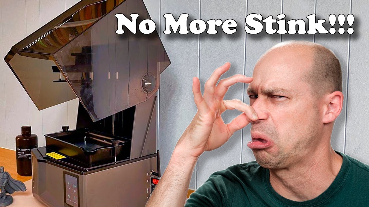 No More Stink! How to Create the Perfect Spot for a Resin 3D Printer