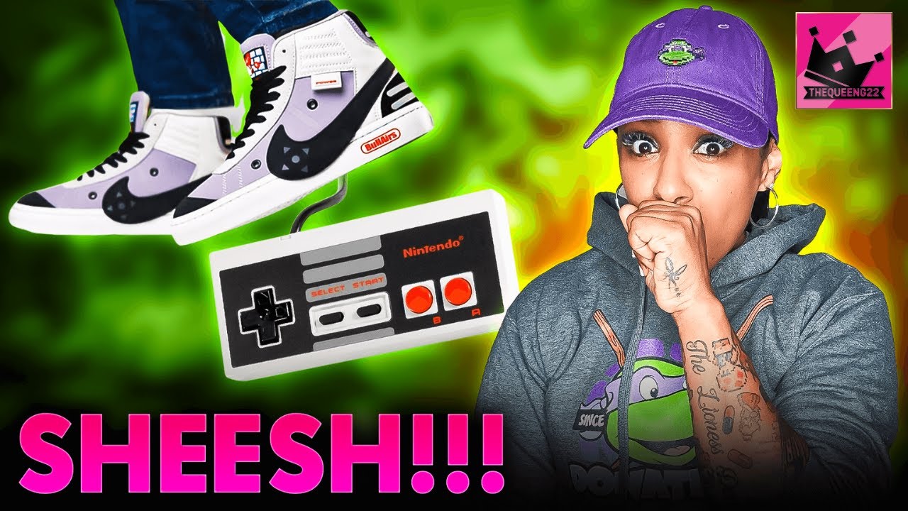 Step Into Power – NES Inspired Bull Airs Shoes Reveal