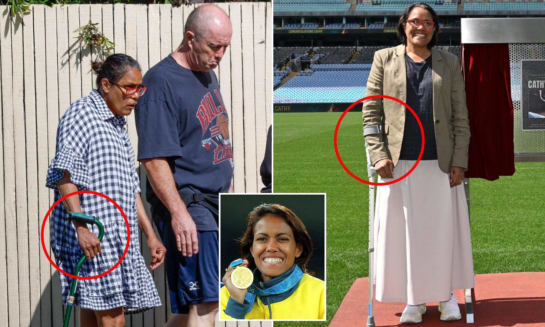 Cathy Freeman reveals she is battling to be able to run again after ...