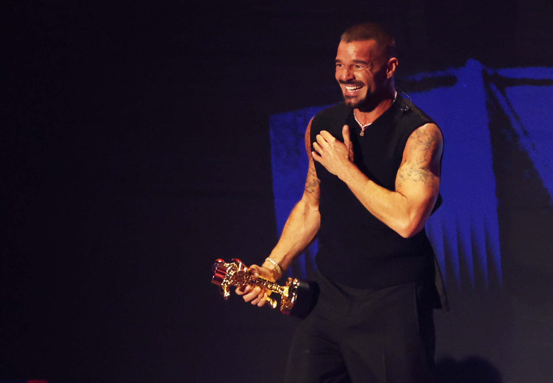 Ricky Martin makes history at 2025 VMAs