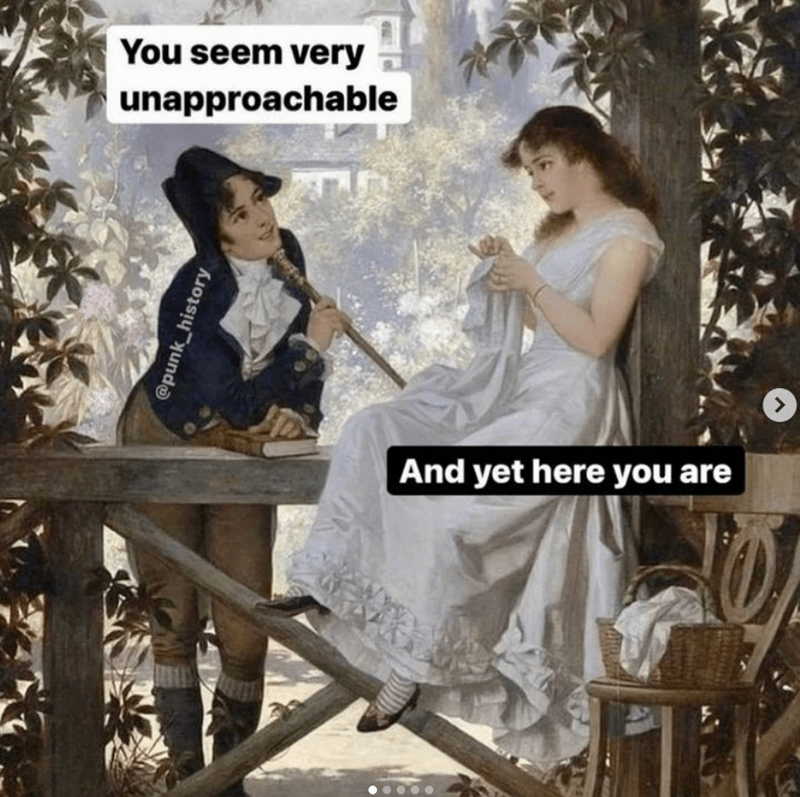 25 Classical Art Memes That Illustrate the Throes of Modern Love ...