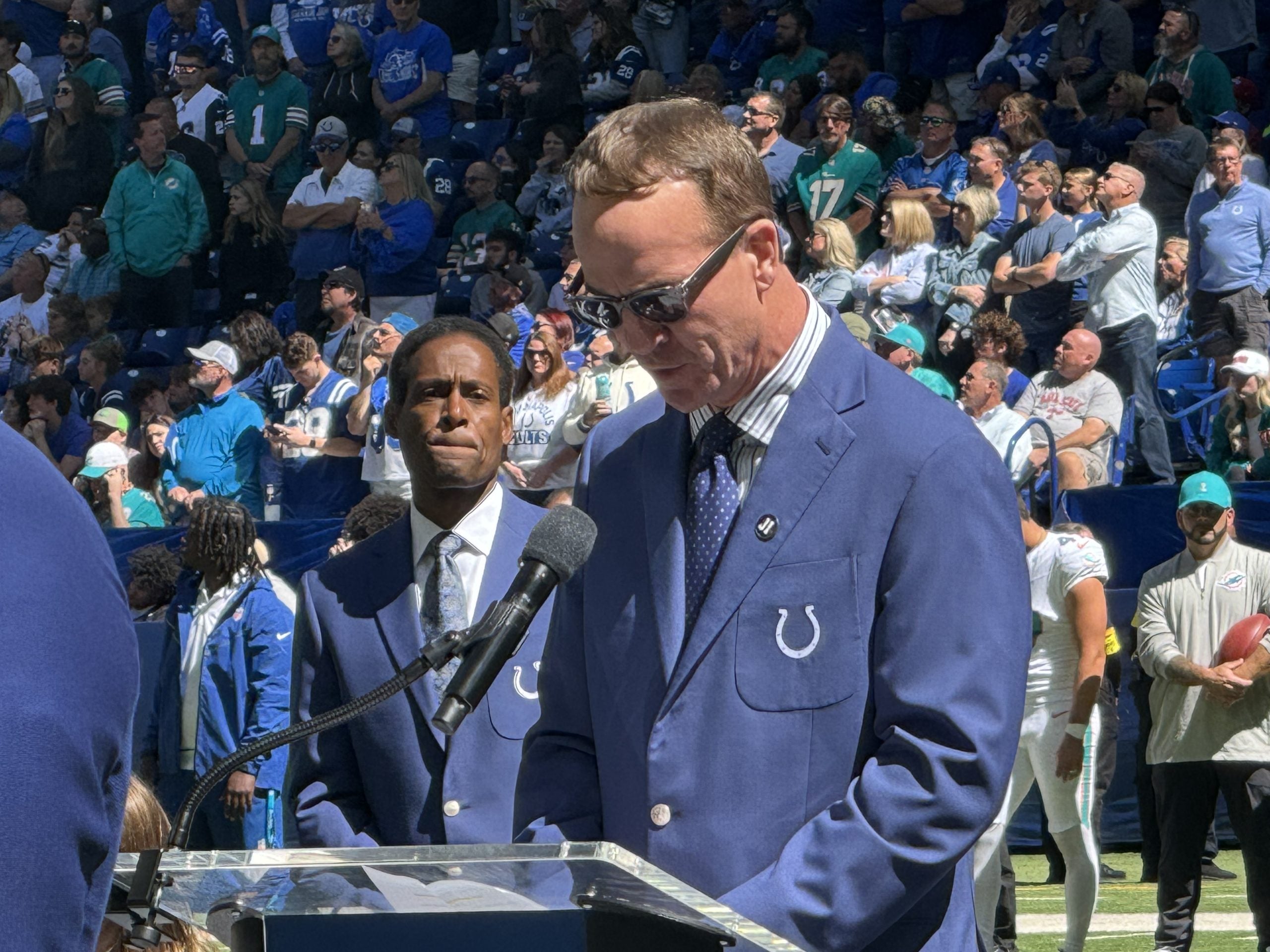 Manning, Dungy and other Colts stars talk honoring Jim Irsay's legacy