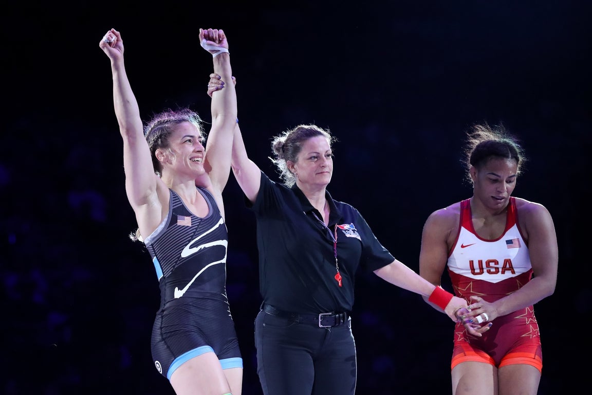 Powerful photos highlight U.S. Olympic wrestling champion Helen Maroulis