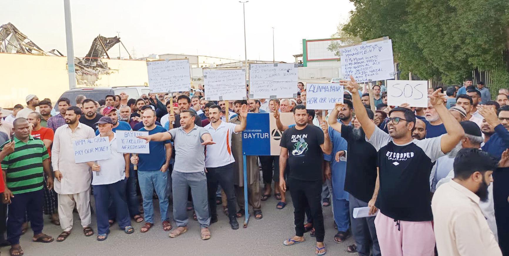Mekke’deki Türk işçiler grevde