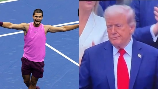 'He can't even pretend to clap': Donald Trump's reaction after Carlos ...