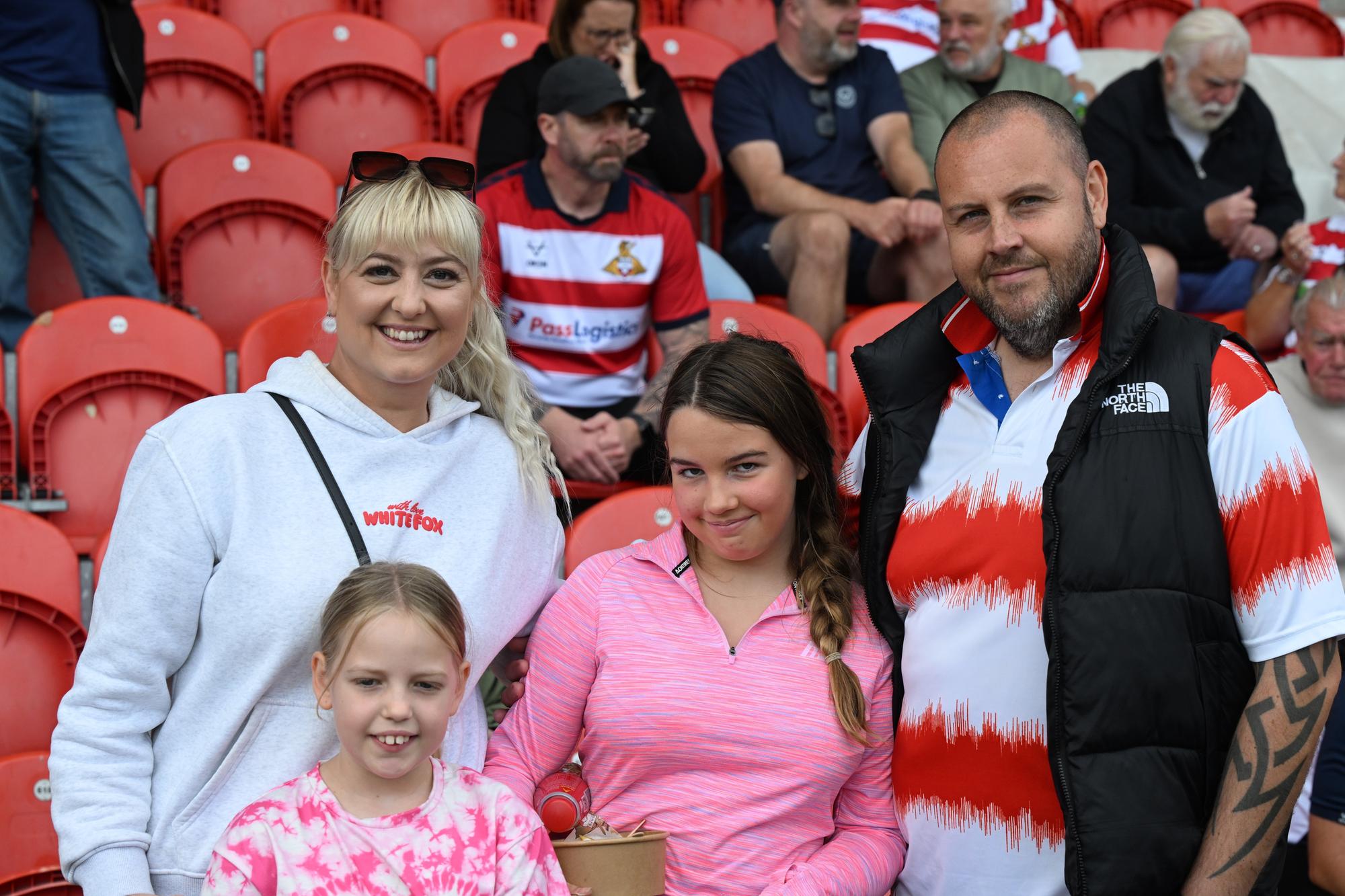 44 pictures of the fans who watched Doncaster Rovers keep up their ...