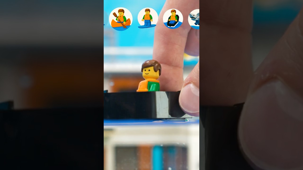 I tested LEGO boats #lego #mrbricks #boat