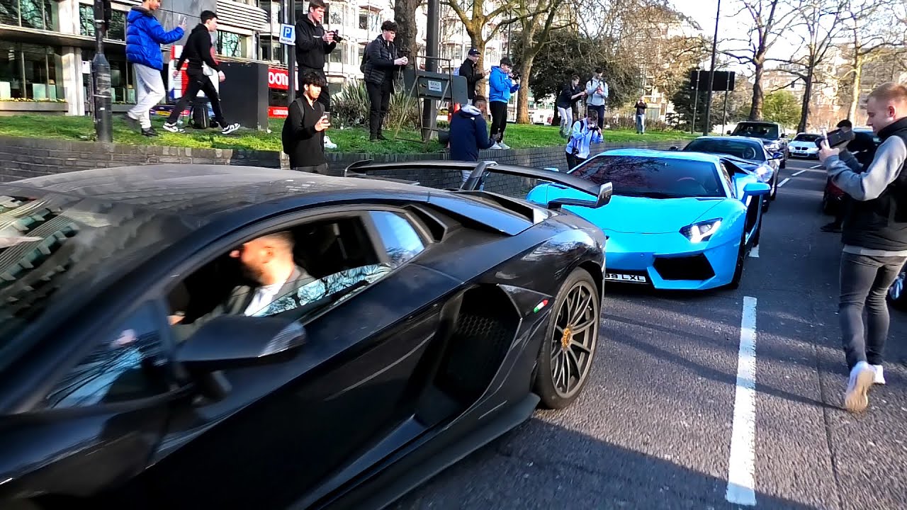 Supercar Scene in London During April