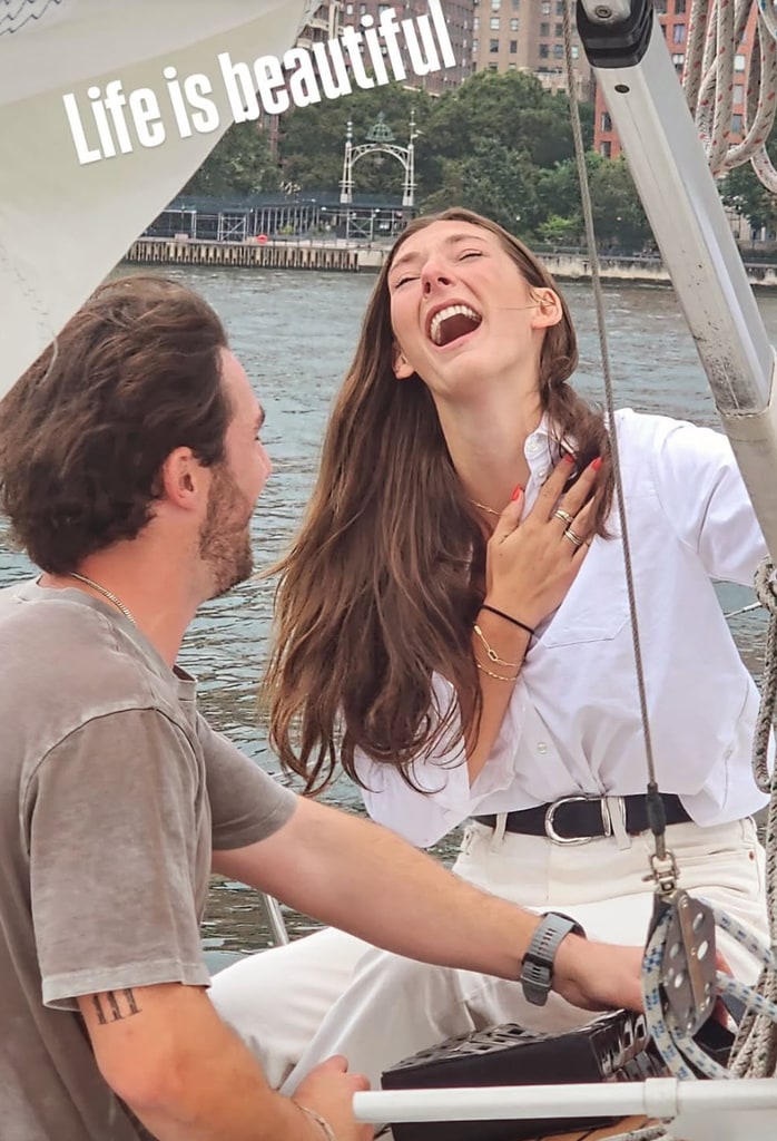 Liam Neeson's son Daniel announces engagement to college sweetheart Natalie