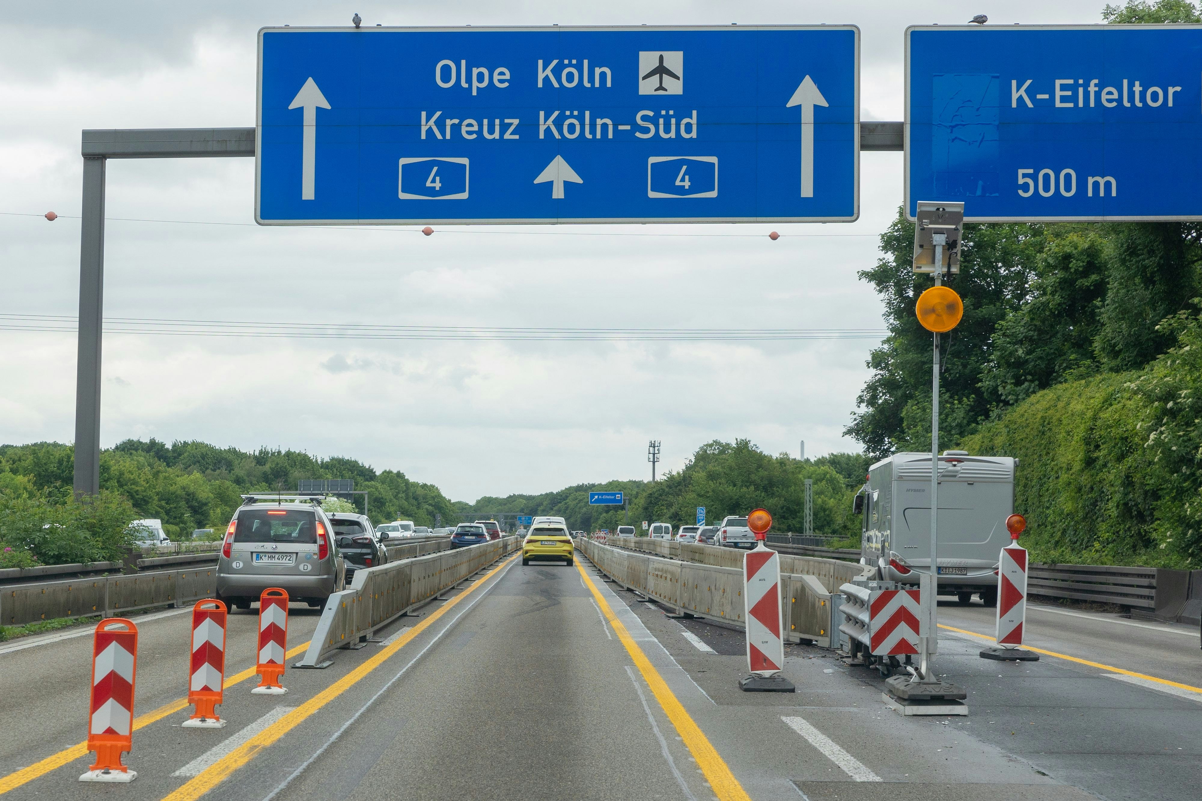 A4 Sperrung Koln