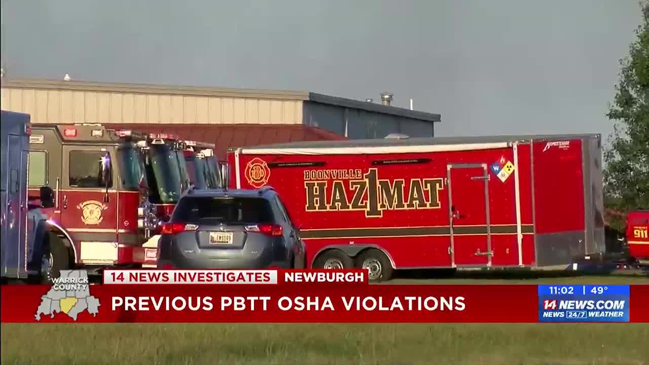 PBTT manufacturer had previous fires, OSHA violations before chemical fire