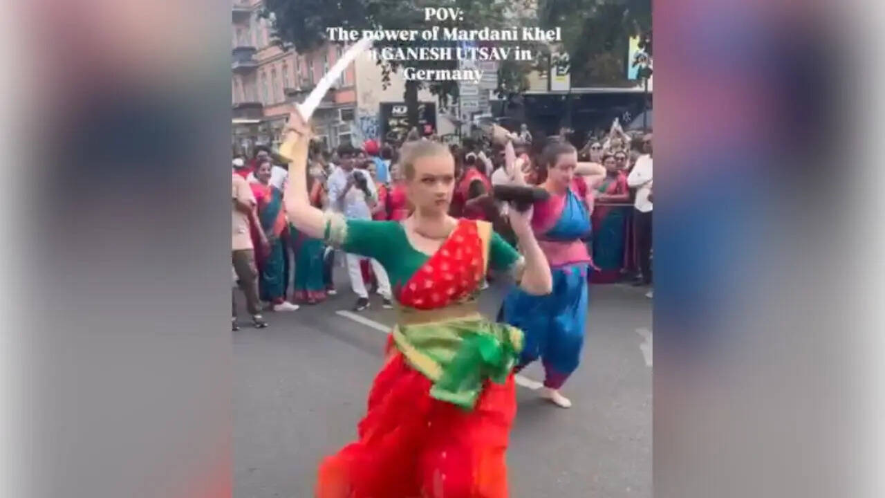 Mardani Khel Performance Steals Spotlight At Ganeshotsav Celebrations ...