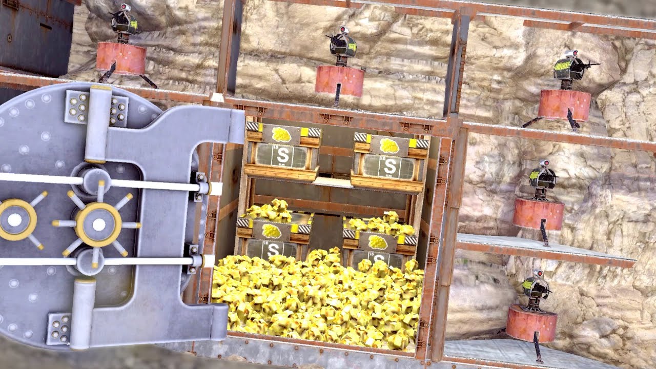 Cliffside Rock Base Raid – High Security Vault Part 1