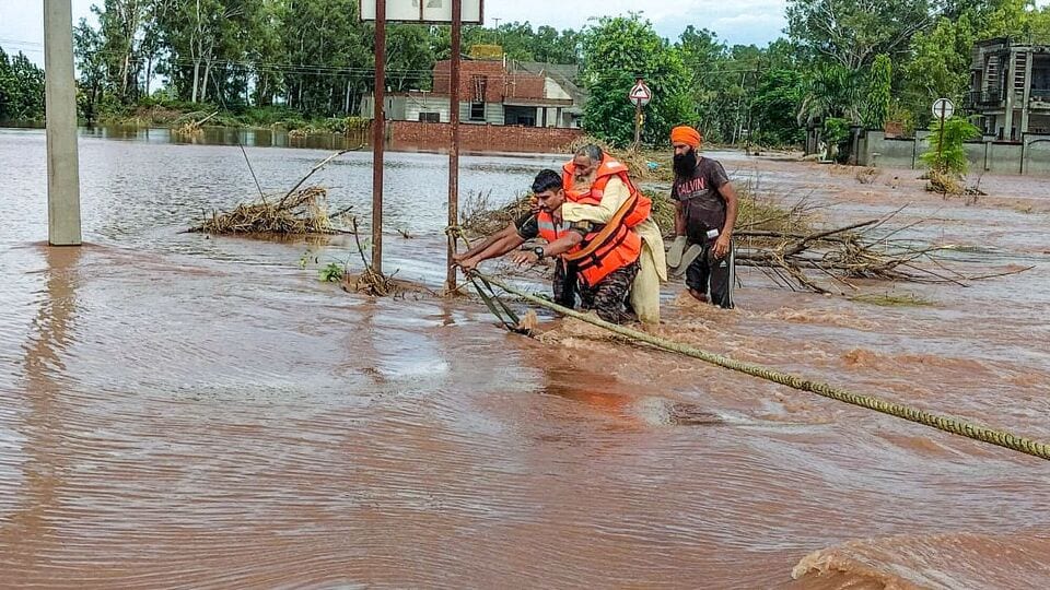 AAP govt seeks ₹20,000 cr relief package ahead of PM Narendra Modi's visit to flood-hit Punjab