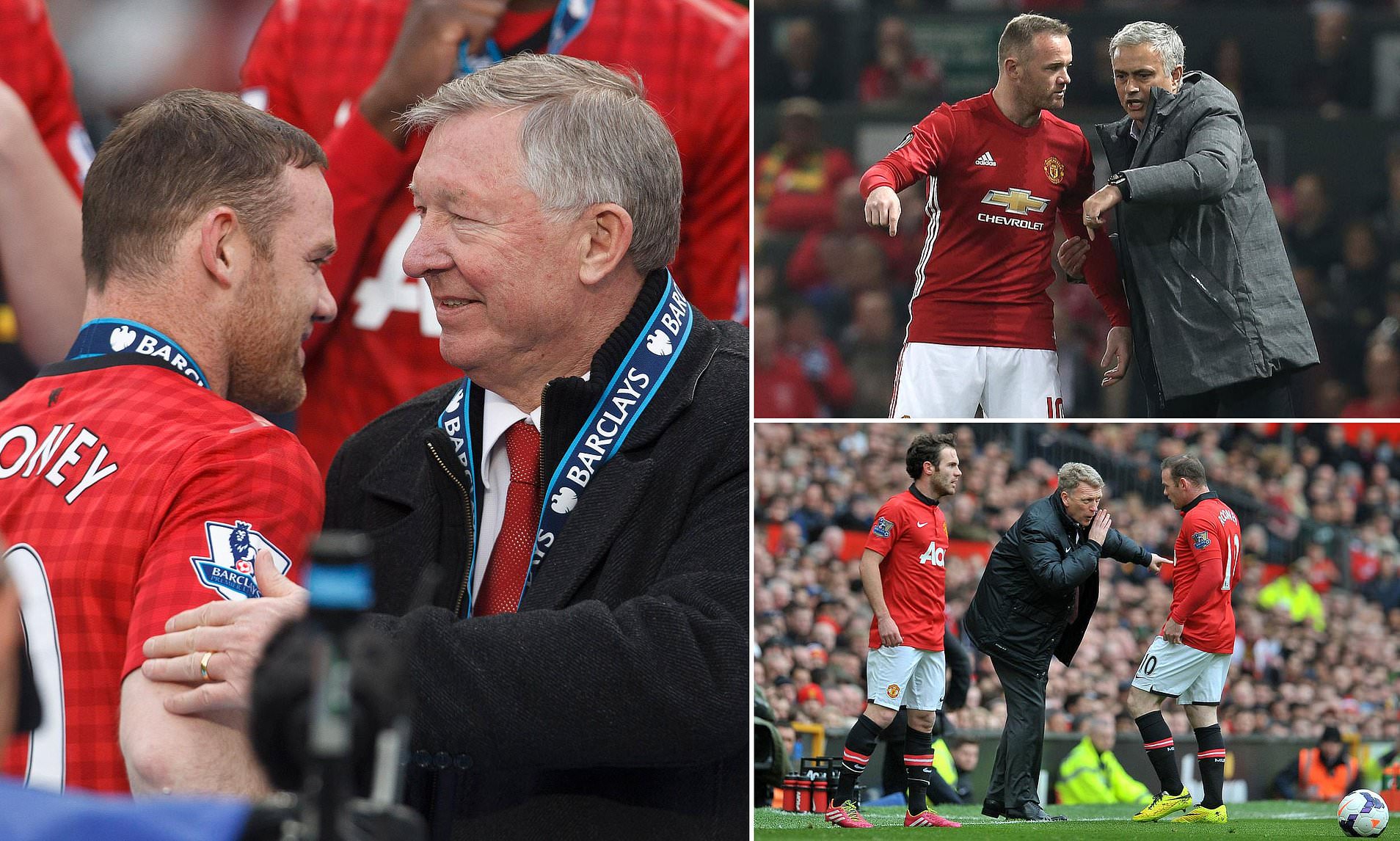 Wayne Rooney SNUBS Sir Alex Ferguson when naming the best manager he ...