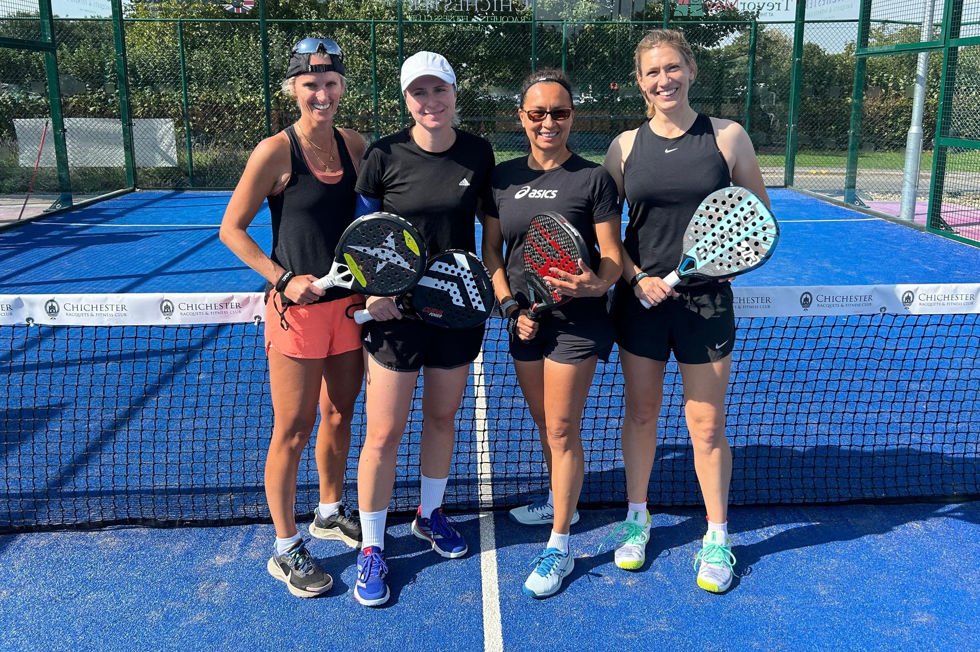 Racquets and Fitness Club host thrilling ladies’ padel final