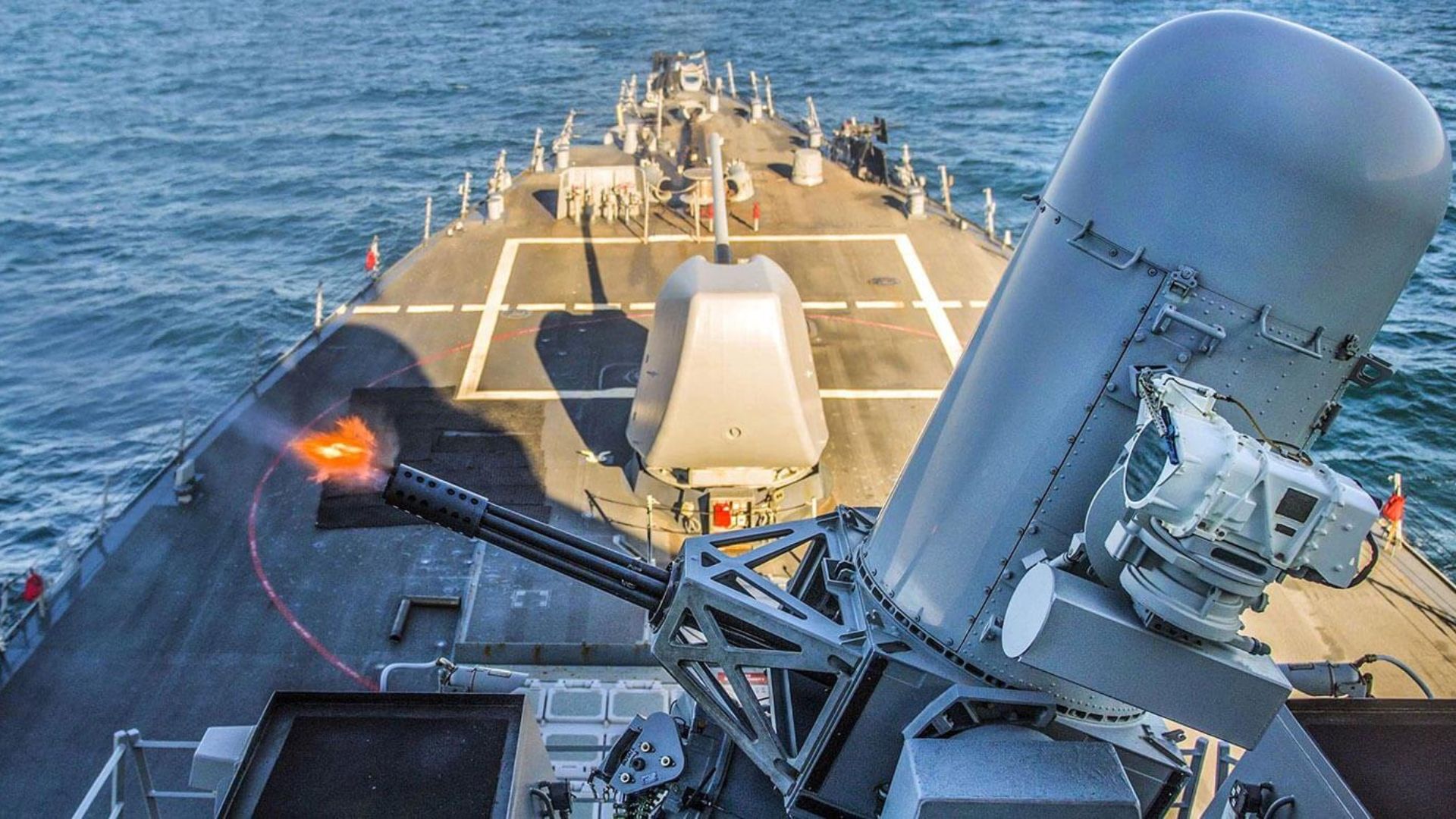 Robot guns to guard US warships with 4,500-round-per-minute firepower