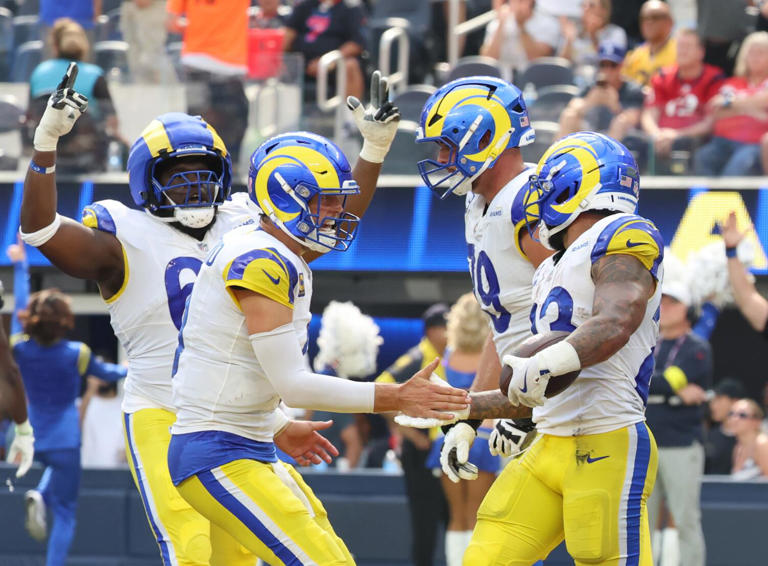 Plaschke: What bad back? Matthew Stafford proves Rams Super Bowl ...