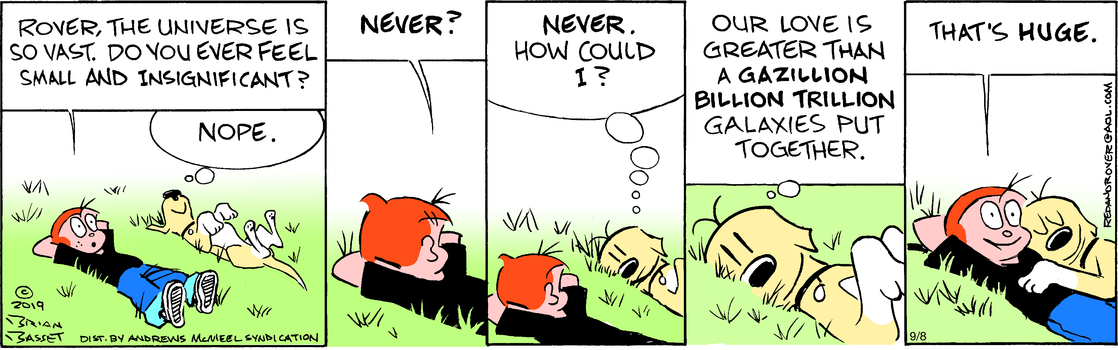 Red and Rover by Brian Basset