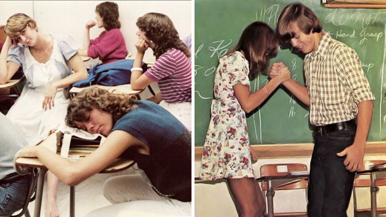 30 Vintage school photos from the ’70s and ’80s