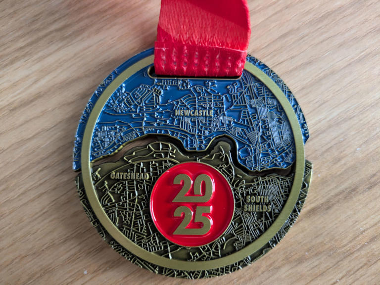 Great North Run organisers apologise after "unique" 2025 medal mistake
