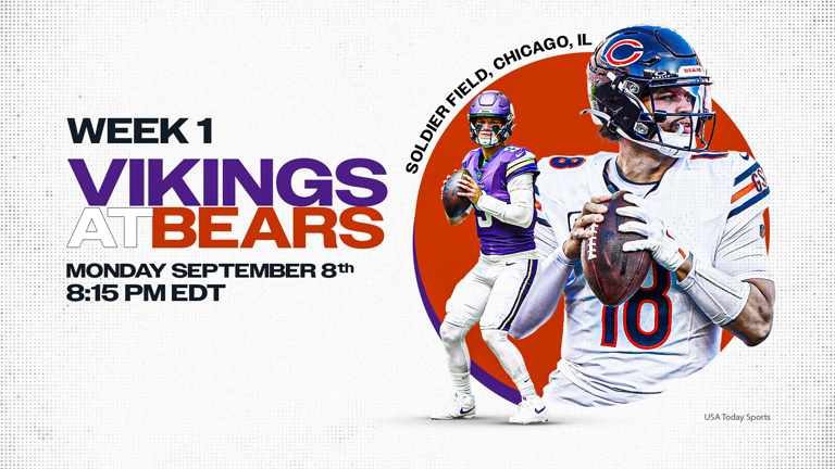 What TV channel is Vikings vs. Bears on today? Time, TV schedule for ...