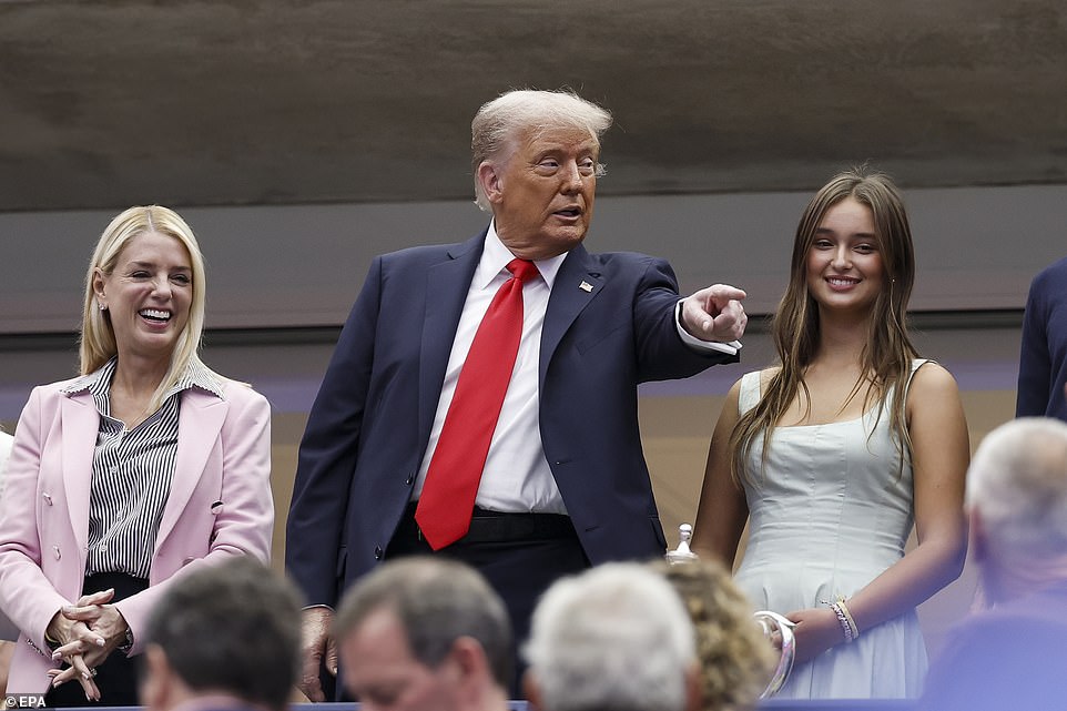 Trump's US Open arrival prompts heavy security, causing delays