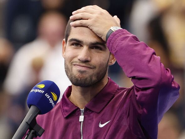 Carlos Alcaraz instantly loses over £1million despite winning record US ...