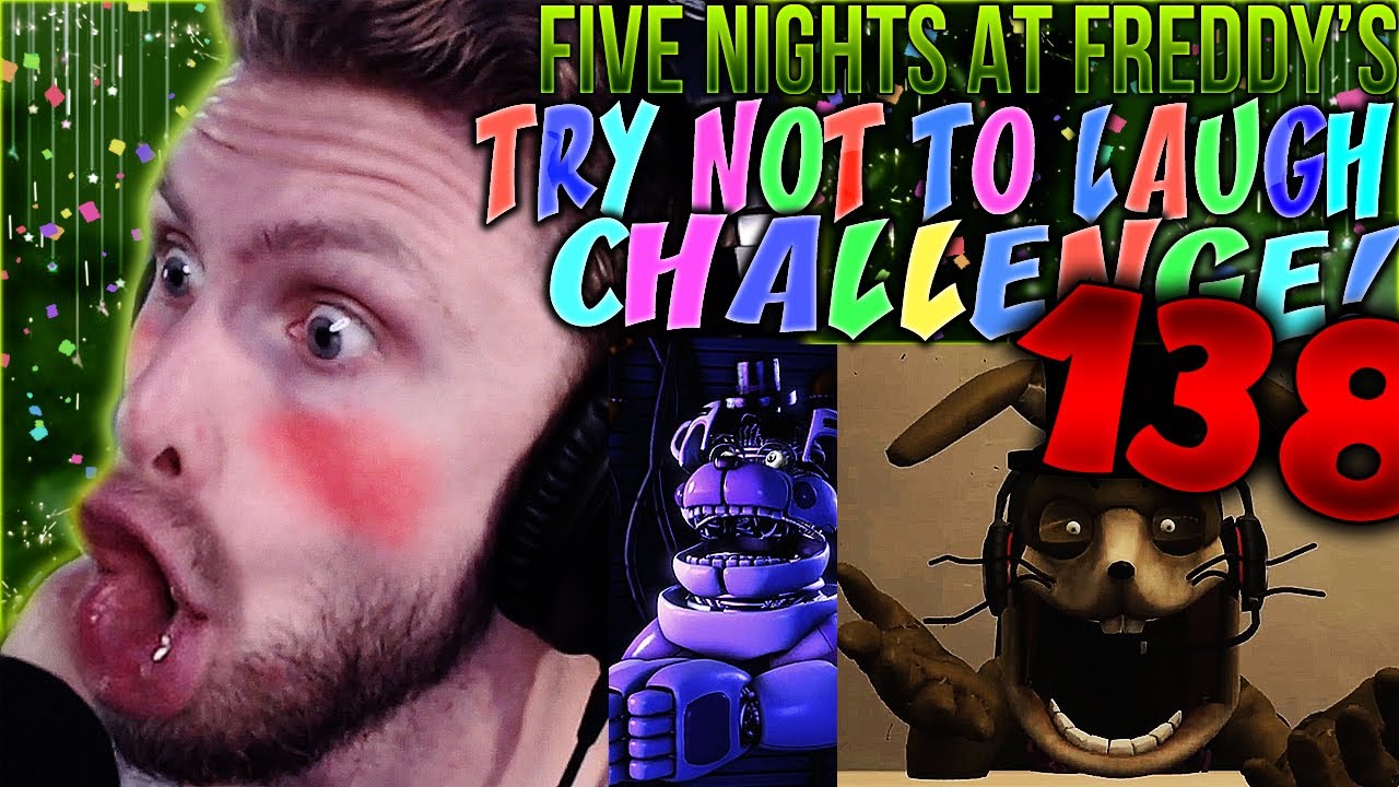 FNAF try not to laugh challenge reaction