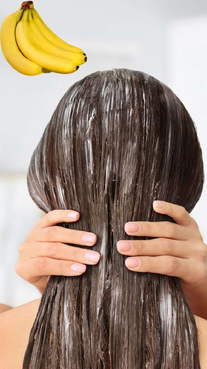 Use Banana Hair Mask Twice A Week For Shiny Locks