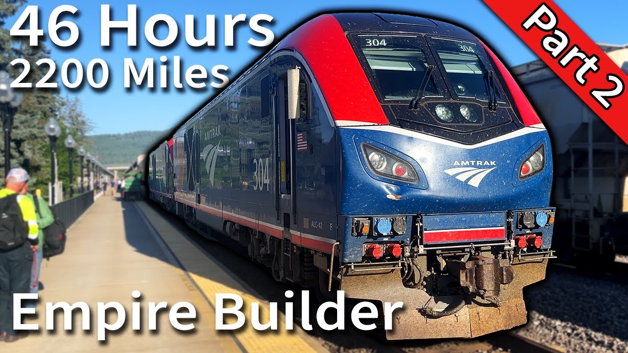 Seattle to Chicago by TRAIN - The EMPIRE BUILDER