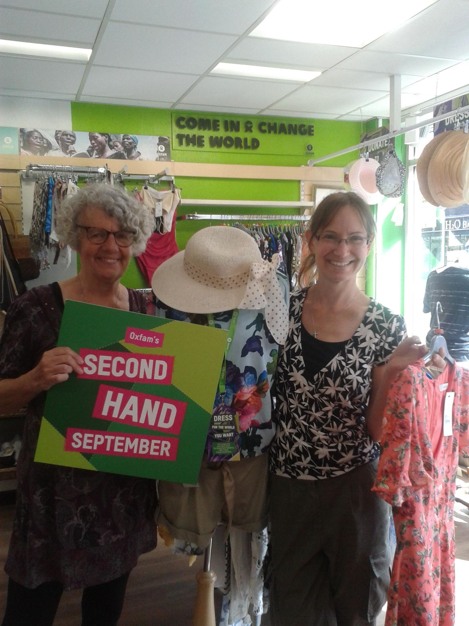 Oxfam calls on Sheffield to donate for Second Hand September