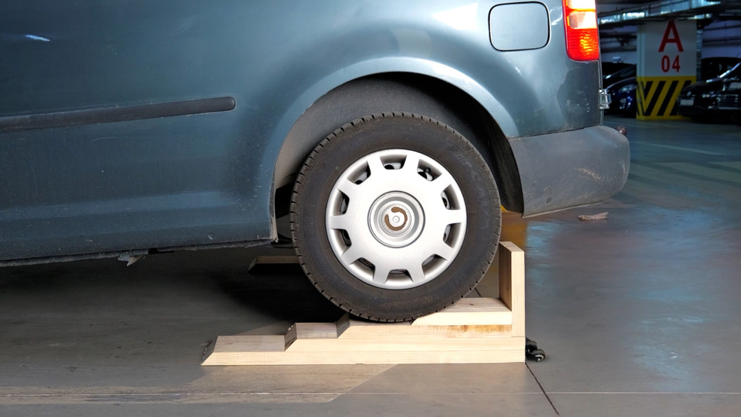 Low-Cost DIY Car Ramp for Quick fixes