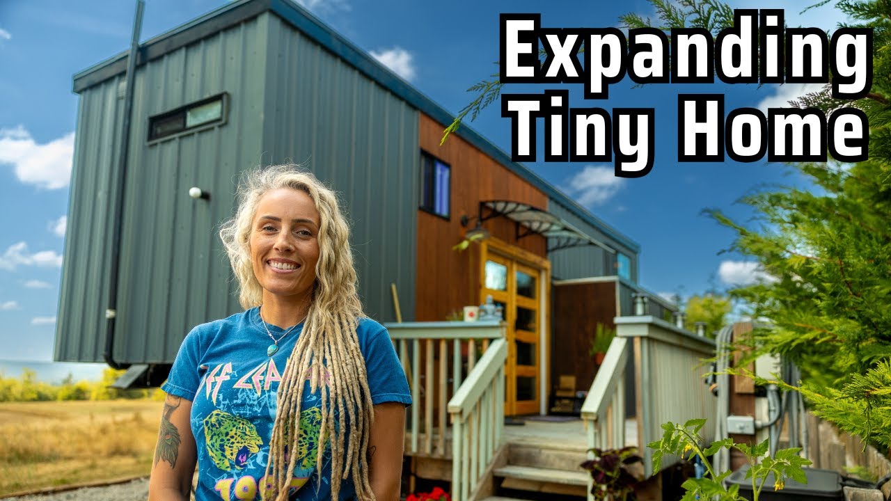 She built a stunning tiny house for $30k 🌱