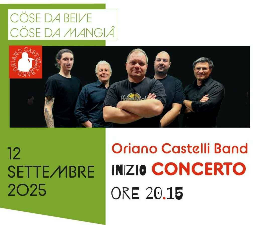 Cogorno: concerto della Oriano Castelli Band, all’Agri Ristoro