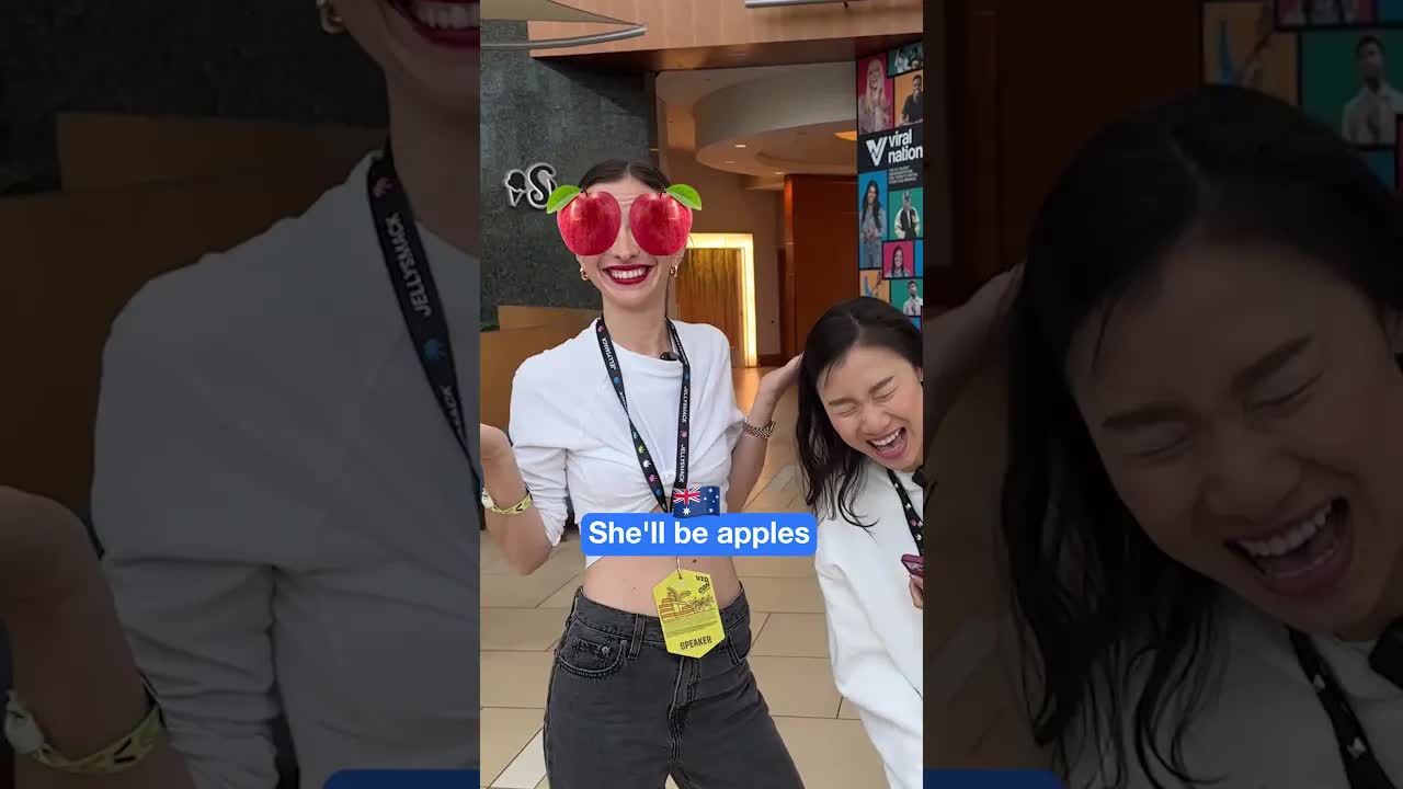 Aussie slang challenge w/@TheOneShu