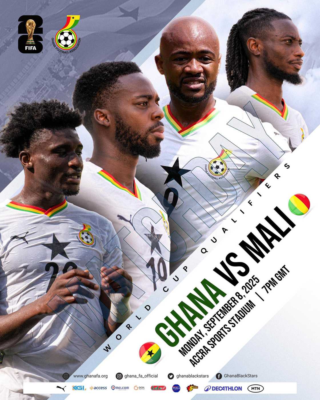 Ghana vs. Mali World Cup qualifier: Black Stars' possible starting XI ...