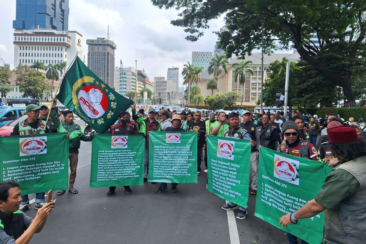 Pengemudi Ojek Online Dikabarkan Bakal Gelar Aksi Demo di DPR pada 17 ...