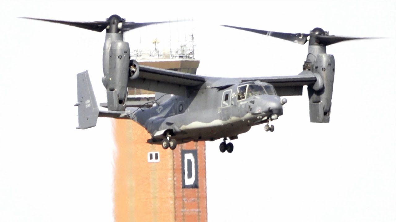 The Jaw Dropping V 22 Osprey Low Pass Over RAF Mildenhall