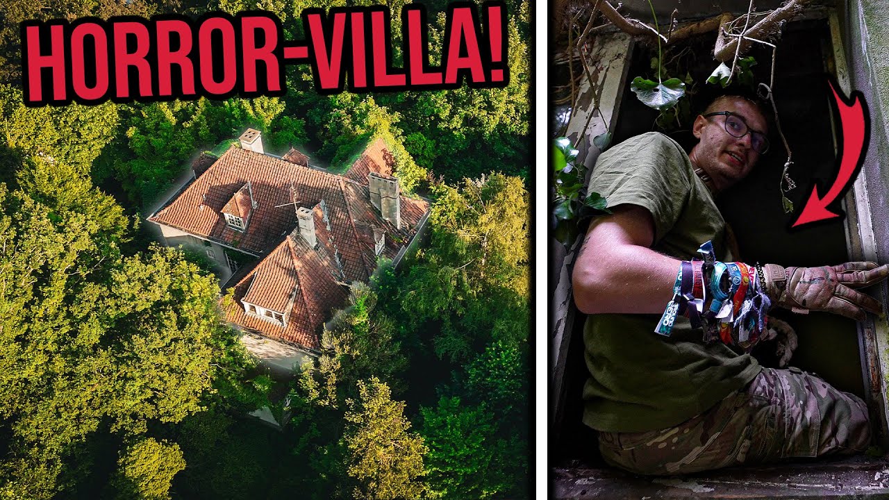 Wir Erkunden Eine Verlassene Horror-Villa – Geht Alles Gut?!