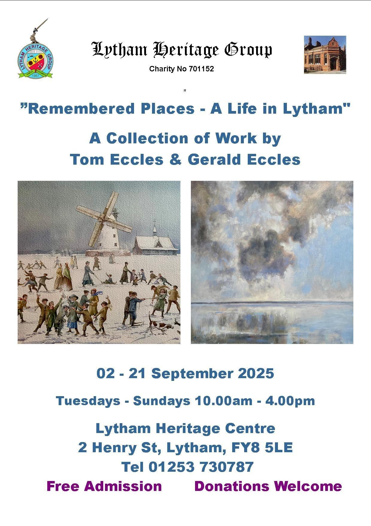 Lytham Heritage Centre exhibits Tom Eccles and Gerald Eccles