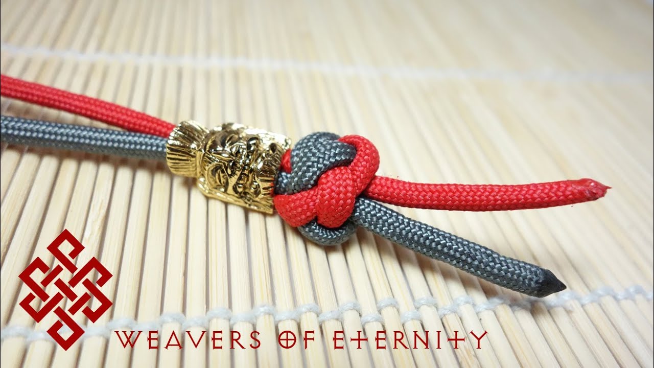 How to Tie a Paracord Lanyard Knot ⁄ Two Strand Diamond Knot Tutorial