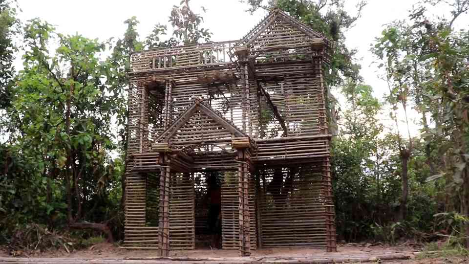 Primitive survival turned dirt and stone into a modern double-story ...