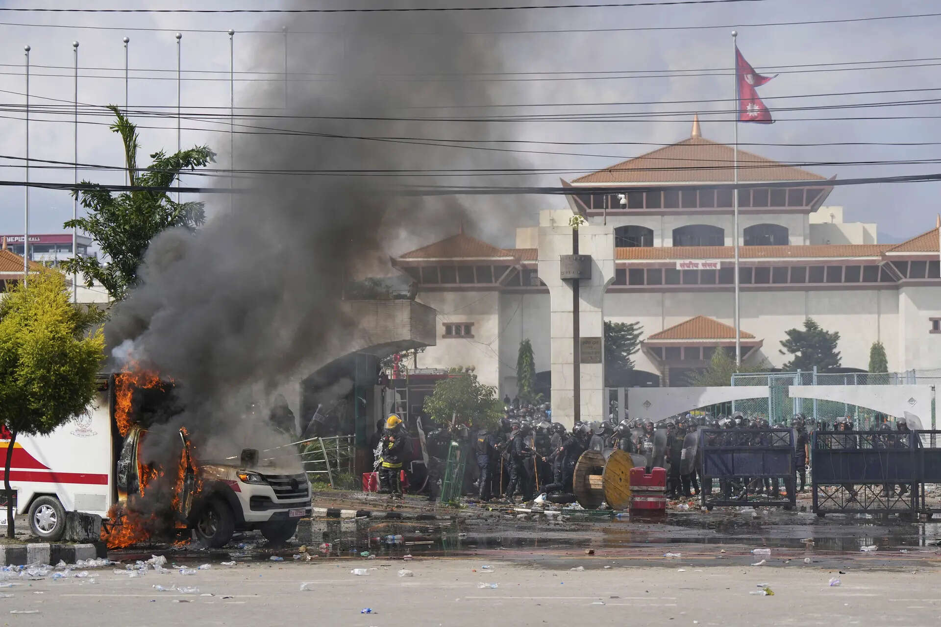 Nepal Gen Z protest: 14 protestors dead as police stop demonstrators ...