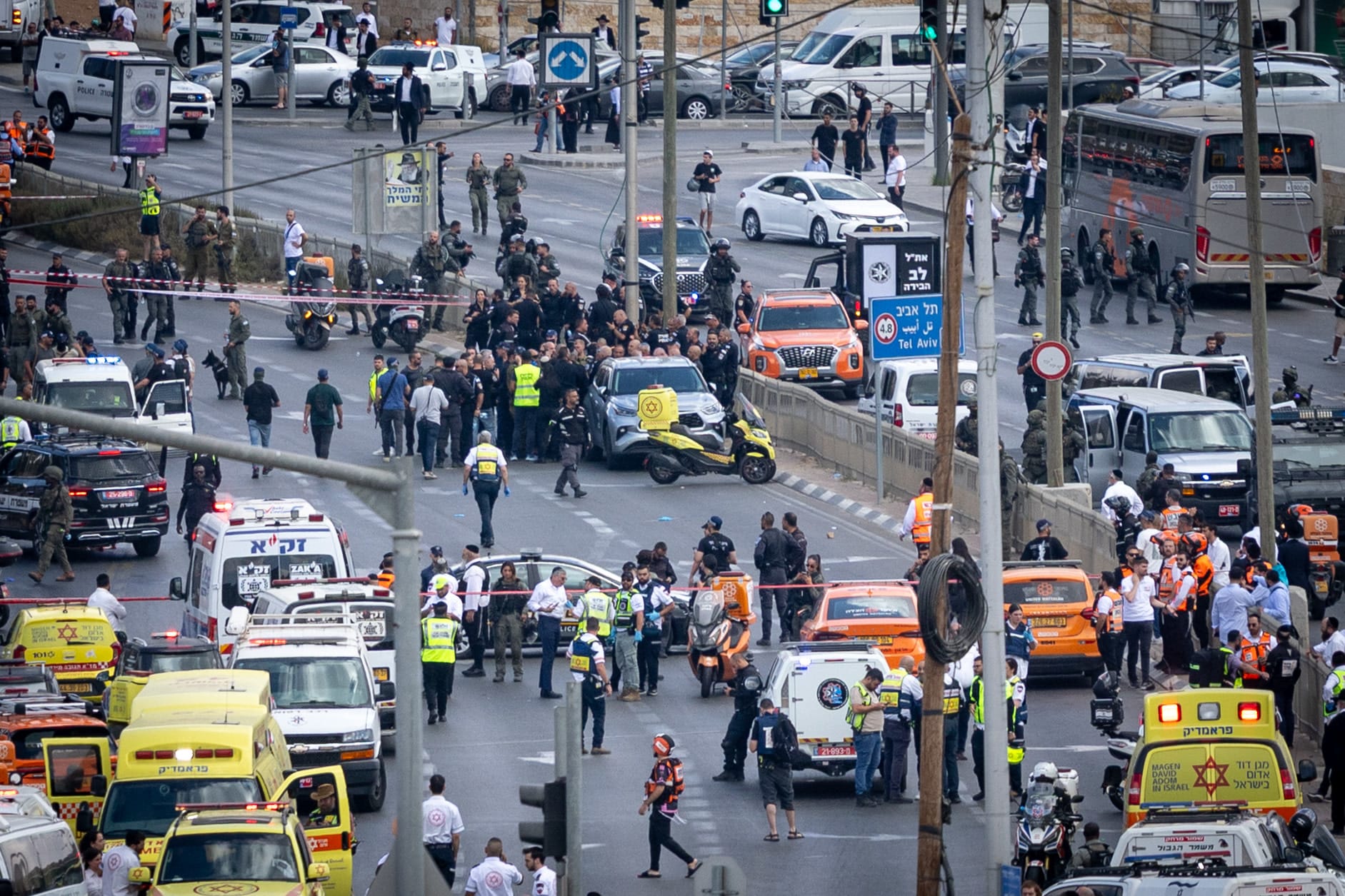 At least six murdered in Jerusalem terror shooting, 21 wounded