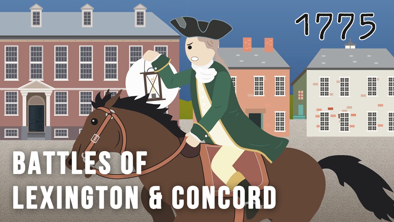 Battles of Lexington and Concord April 19, 1775, (The American Revolution)