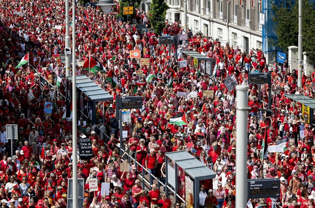 5 oktober opnieuw Rode Lijn-protest in Amsterdam
