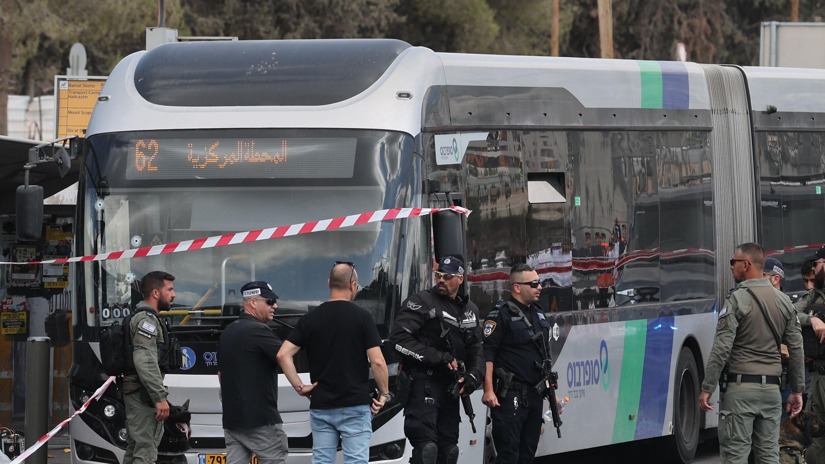 Five killed in Jerusalem shooting attack, paramedics say
